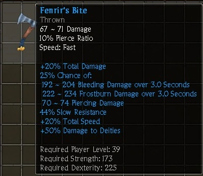 Fenrir's Bite | Titan Quest Wiki | Fandom
