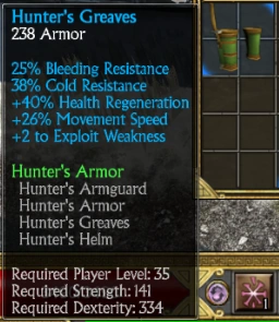 Hunter's Greaves | Titan Quest Wiki | Fandom