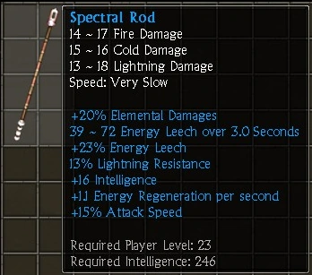 Spectral Rod | Titan Quest Wiki | Fandom