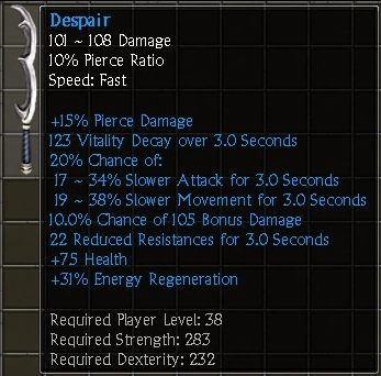 Despair | Titan Quest Wiki | Fandom