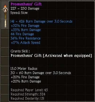 Prometheus' Gift | Titan Quest Wiki | Fandom