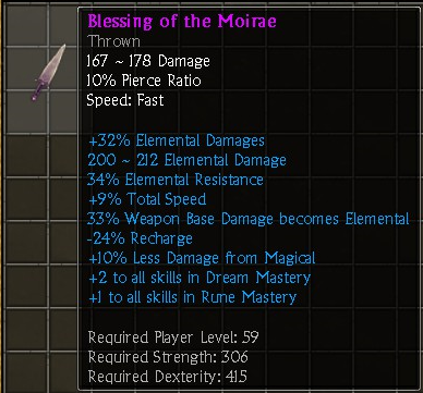 Blessing of the Moirae | Titan Quest Wiki | Fandom
