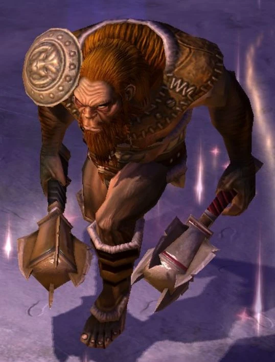 Barmanu ~ Hoher Kriegsherr der Neandertaler | Titan Quest Wiki | Fandom