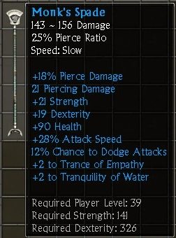 Monk's Spade | Titan Quest Wiki | Fandom