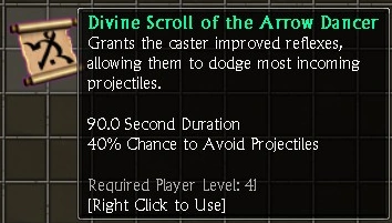 Divine Scroll of the Arrow Dancer | Titan Quest Wiki | Fandom