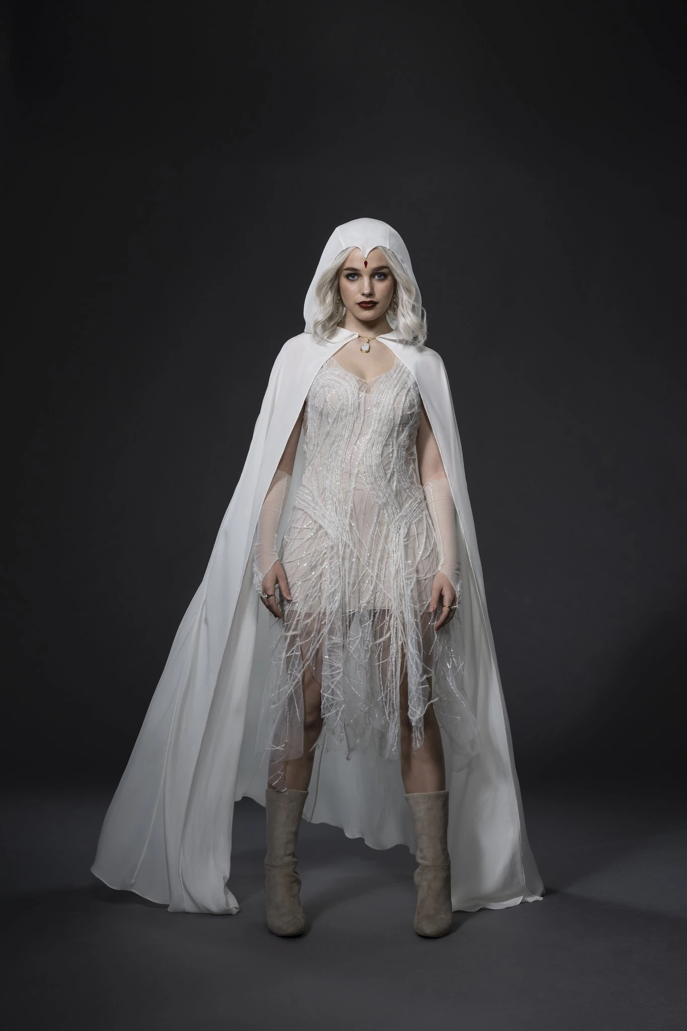 White Raven Superhero Costume