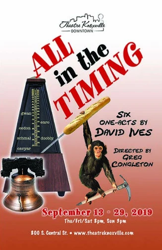 All in the Timing | Theatre Knoxville Downtown Wiki | Fandom