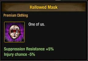 Hallowed Mask | The Last Stand Wiki | Fandom