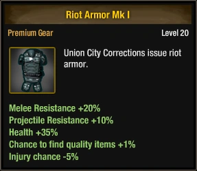 Riot Armor | The Last Stand Wiki | Fandom