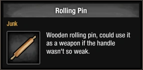 Rolling Pin | The Last Stand Wiki | Fandom