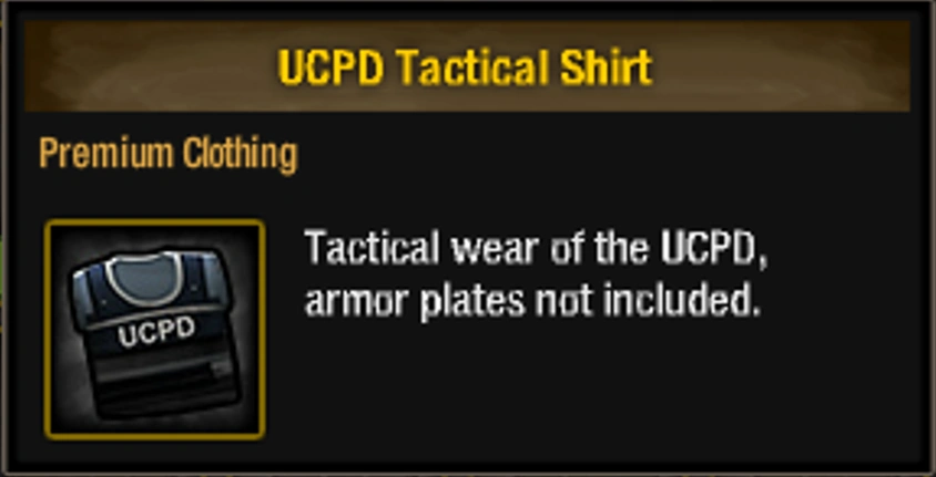UCPD Tactical Shirt | The Last Stand Wiki | Fandom