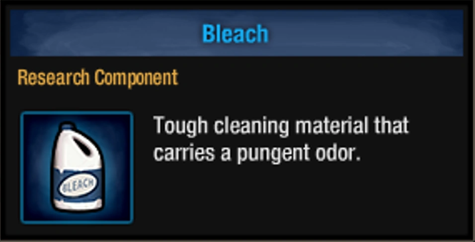 Bleach (research) | The Last Stand Wiki | Fandom