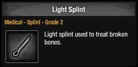 Light Splint | The Last Stand Wiki | Fandom