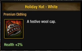 Holiday Hat | The Last Stand Wiki | Fandom