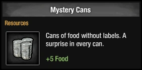 Mystery Cans | The Last Stand Wiki | Fandom