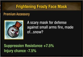 Frightening Frosty Face Mask | The Last Stand Wiki | Fandom