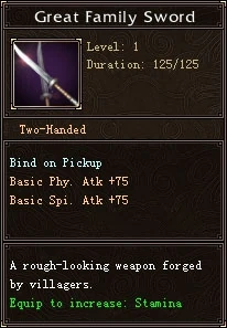 Great Family Sword | TLBB EU Wiki | Fandom