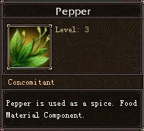 Pepper | TLBB EU Wiki | Fandom