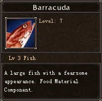Barracuda | TLBB EU Wiki | Fandom