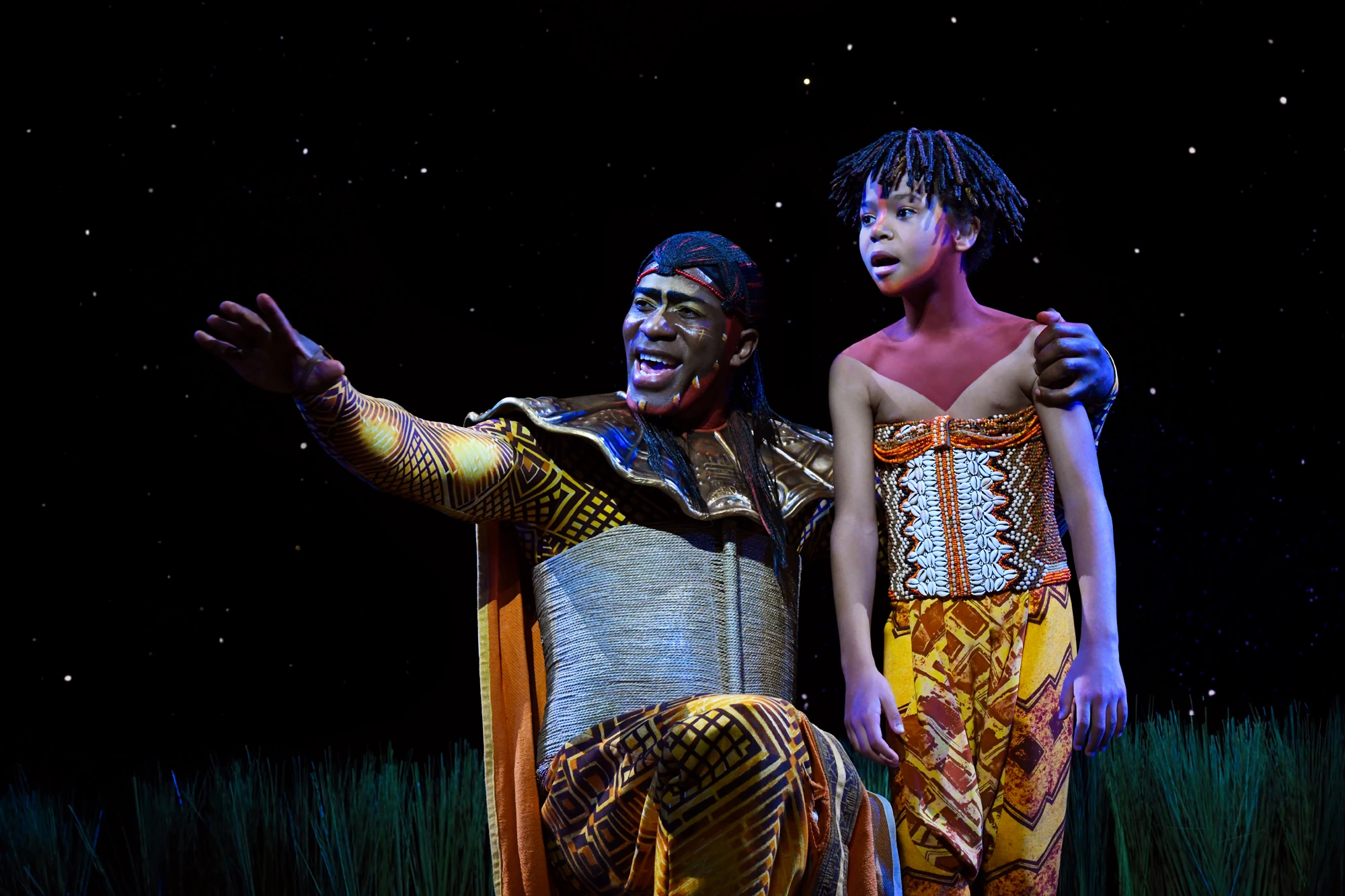 Le Roi Lion Broadway Simba Et Nala The Lion King: Rhythms Of The Pride