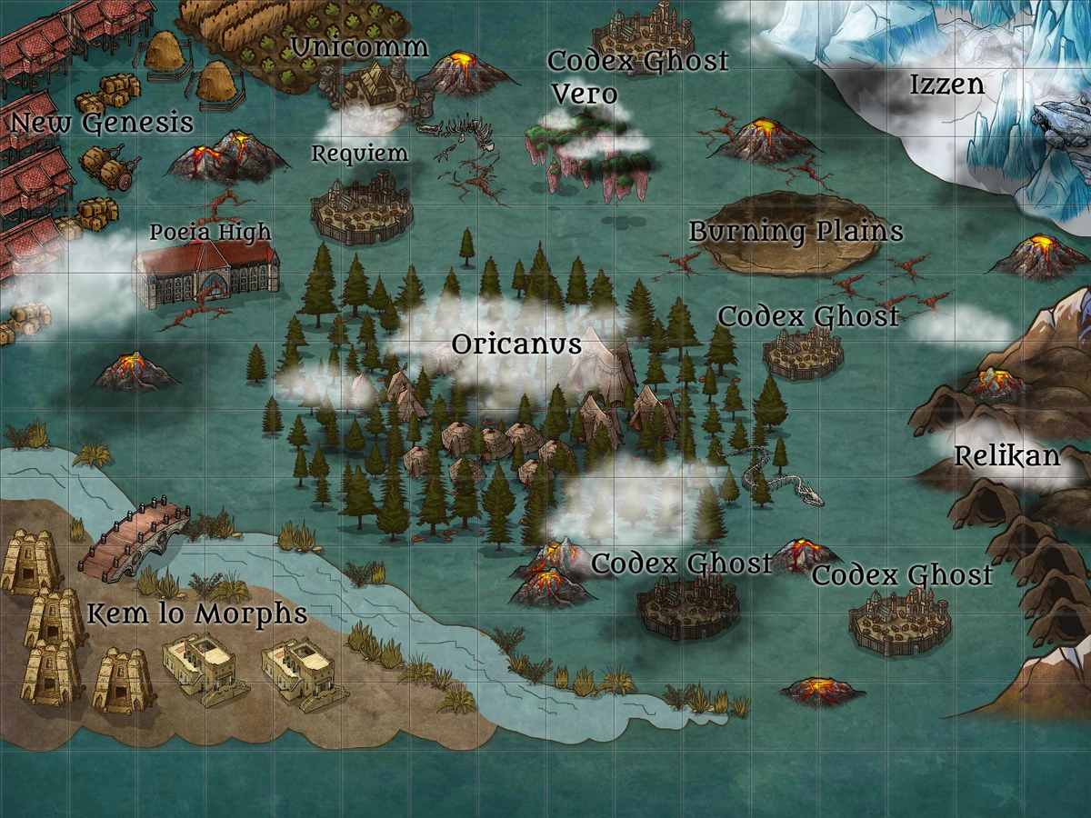 Comprehensive Map | T.L.P. Wiki | Fandom