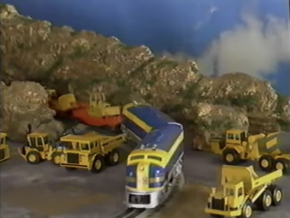 Richard Sherry's Blue & Yellow Santa Fe F3 | TM books and video Wiki ...