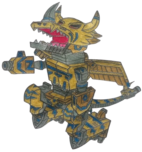 ZekeGreymon | Tamagotchi x Digimon: Worlds Fused Wiki | Fandom