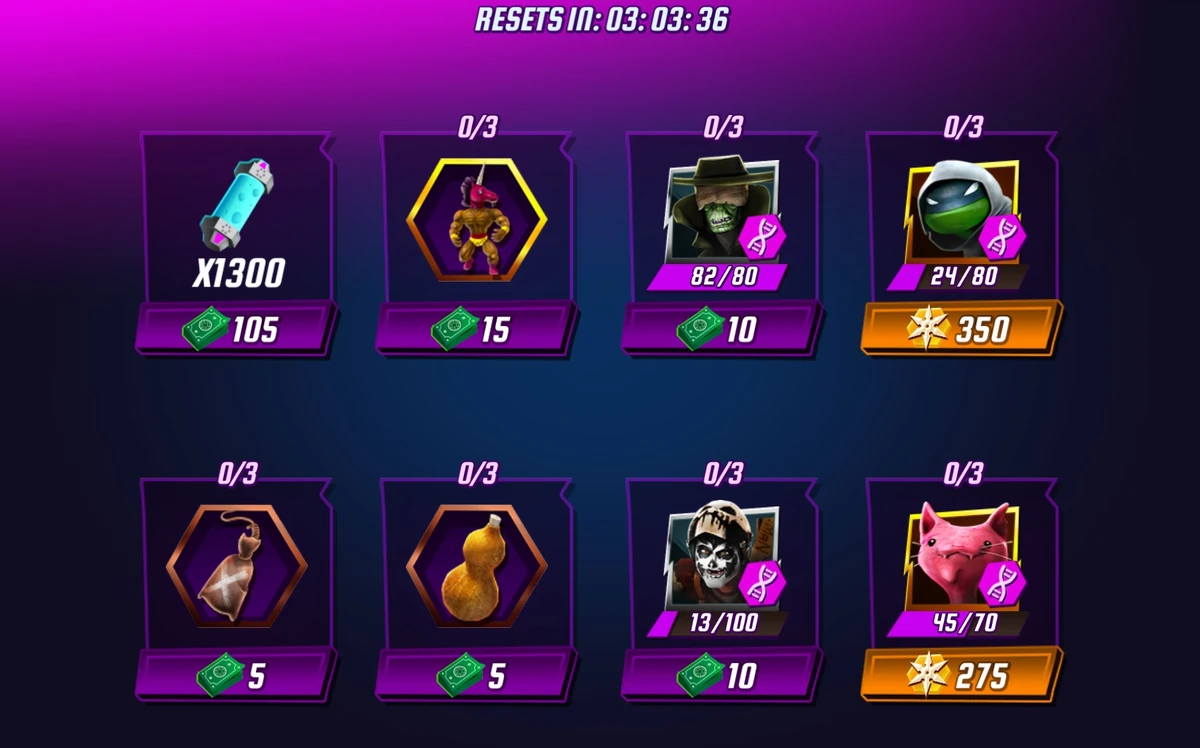 Item Shop | TMNT: Legends Wikia | Fandom
