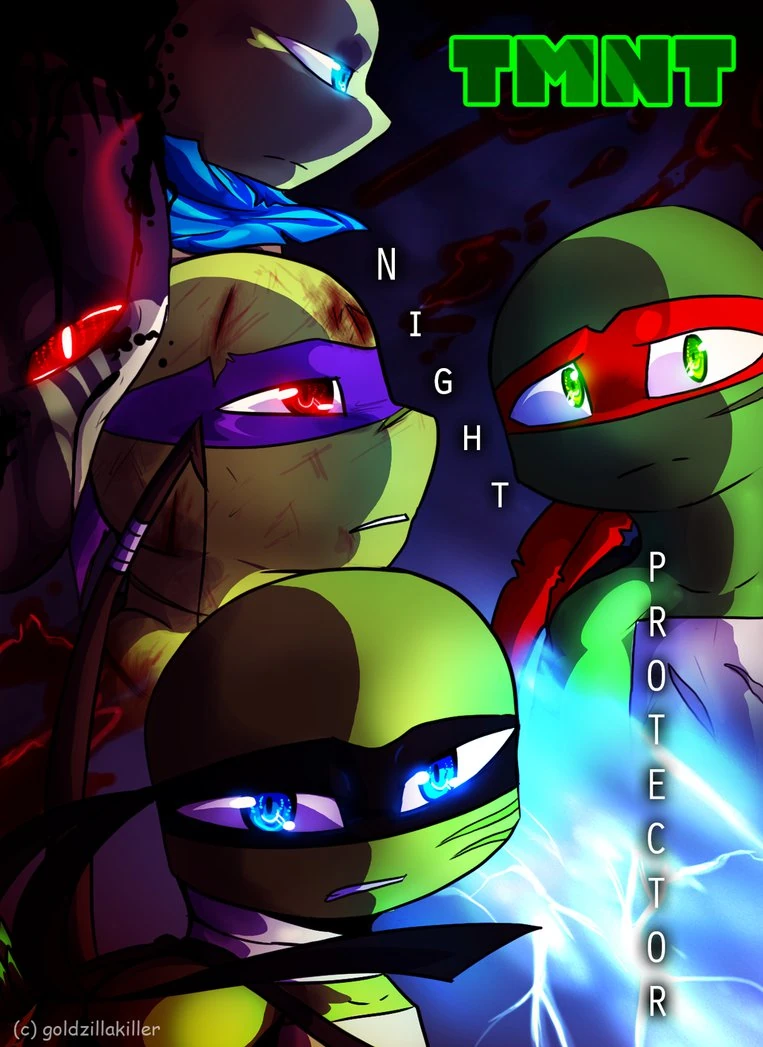 Tmnt Mikey Ojos Oscuros Mikey Gets Shellacne | TMNT Wiki | Fandom