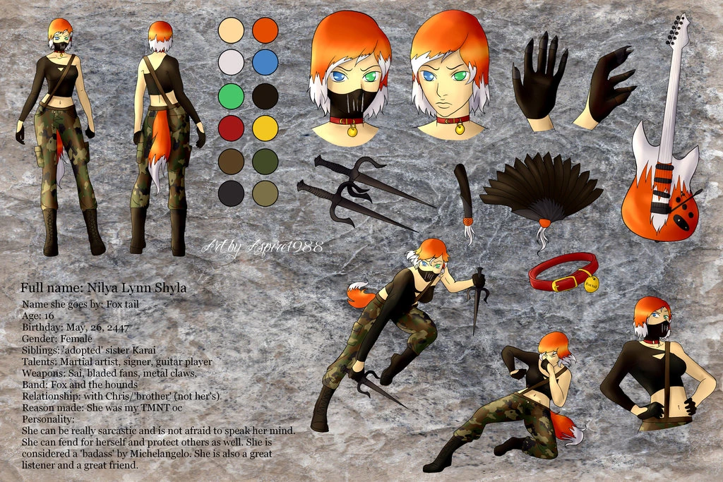 Foxtail | TMNT OC Wiki | Fandom