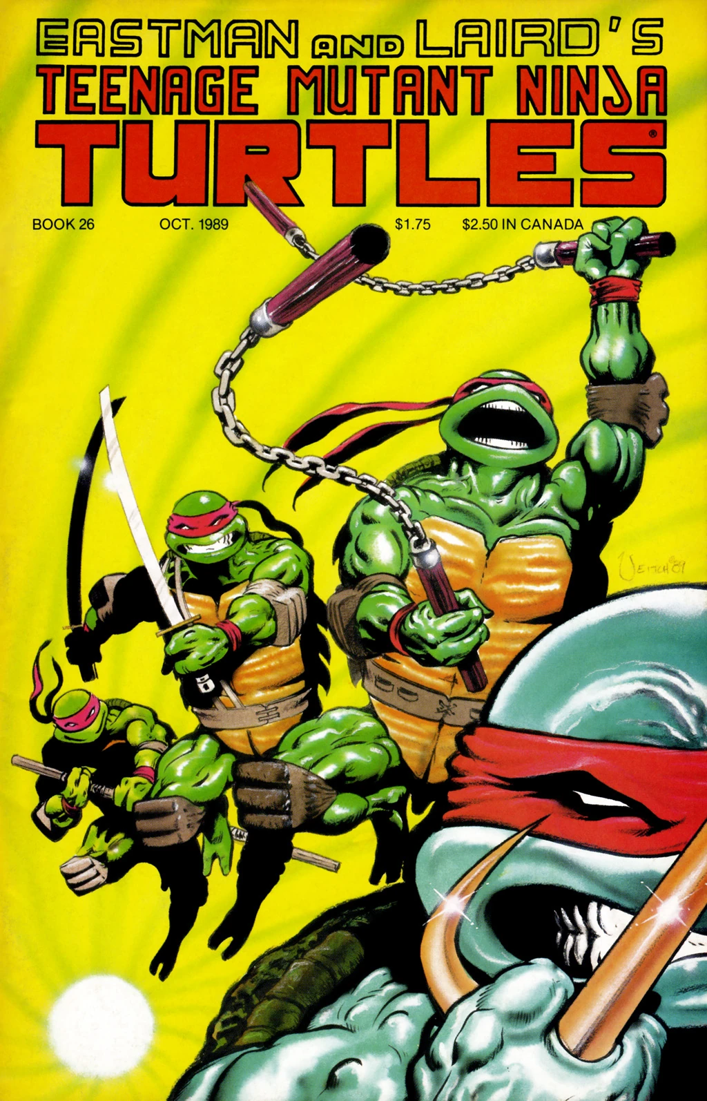 Teenage Mutant Ninja Turtles nr 26 (Mirage) | Tmnt polska Wiki | Fandom