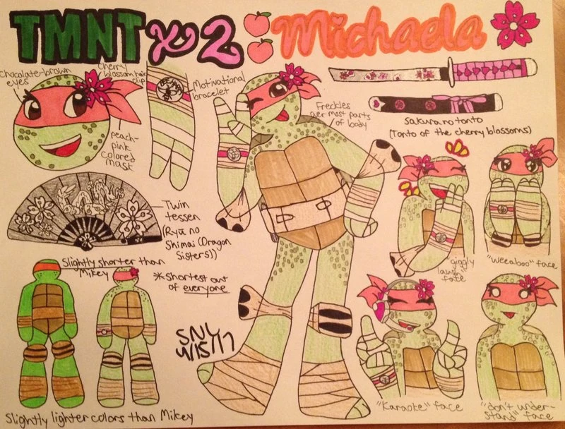 Michaela Tang Shen Hamato | TMNT X Pokemon Wiki | Fandom