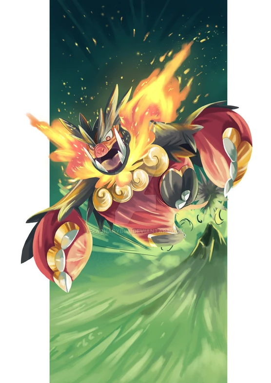 Pokemon Mega Emboar