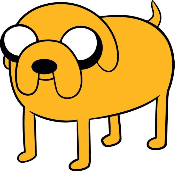 Adventure Time Cute Jake The Dog