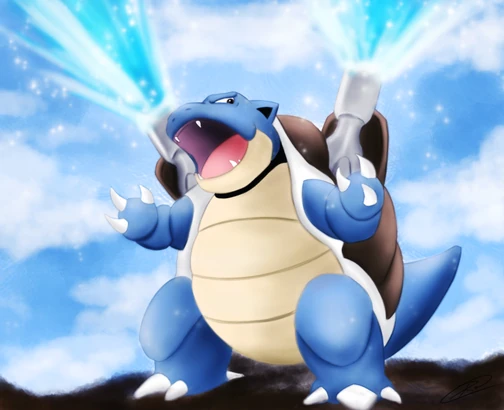 Blastoise Water Gun