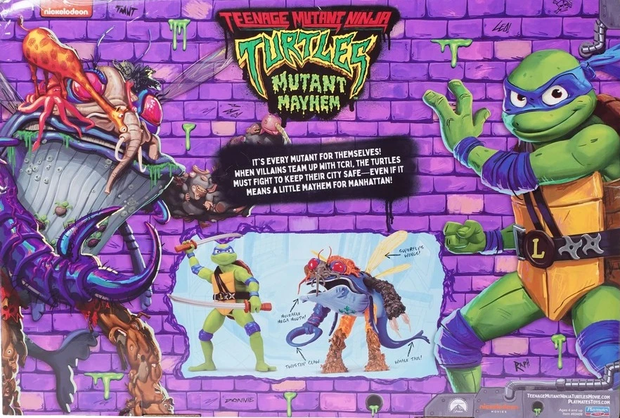 Giant Leonardo vs. The Mega Mutant (2024 action figures) | TMNTPedia ...