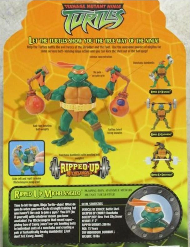 Ripped-Up Michelangelo (2004 action figure) | TMNTPedia | Fandom