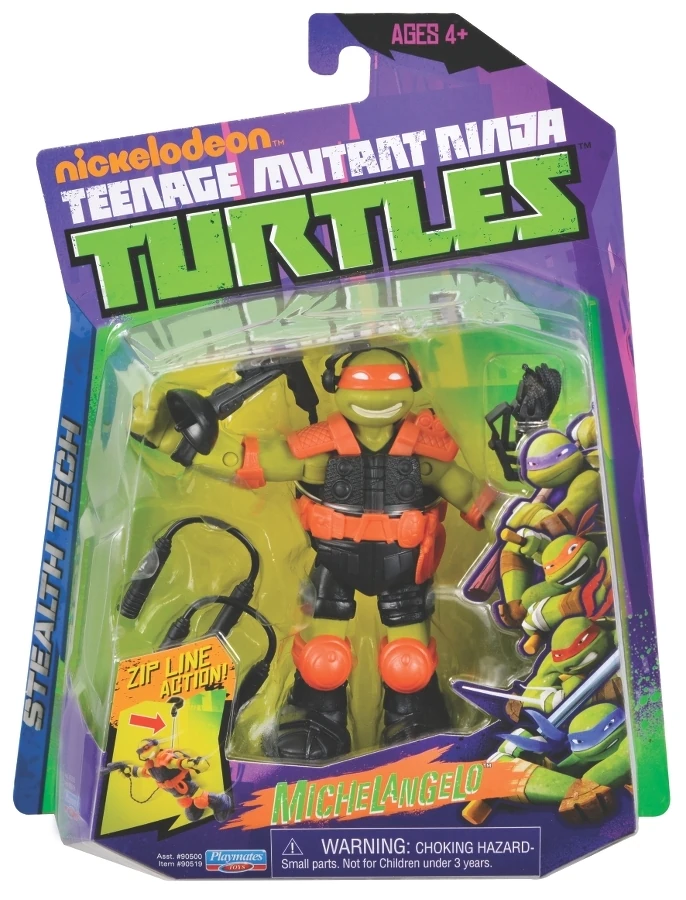 Stealth Tech Michelangelo (2013 action figure) | TMNTPedia | Fandom