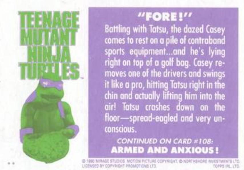 “Fore!” | TMNTPedia | Fandom
