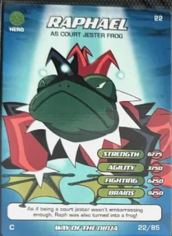 Raphael as Court Jester Frog | TMNTPedia | Fandom