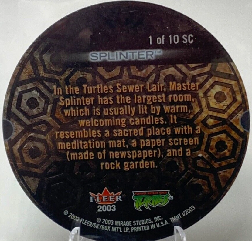 Sewer Covers 1 of 10 Splinter | TMNTPedia | Fandom
