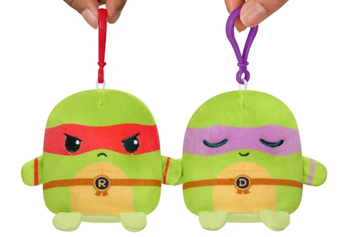 TeeTurtle Teenage Mutant Ninja Turtles Plushmate Besties Keychain Set ...