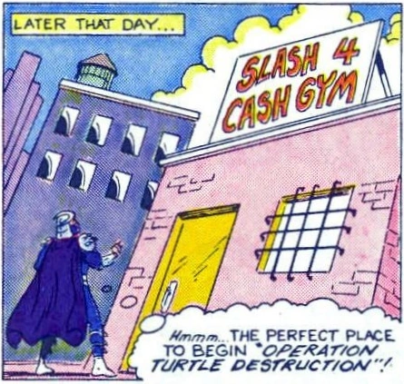 Slash 4 Cash Gym | TMNTPedia | Fandom