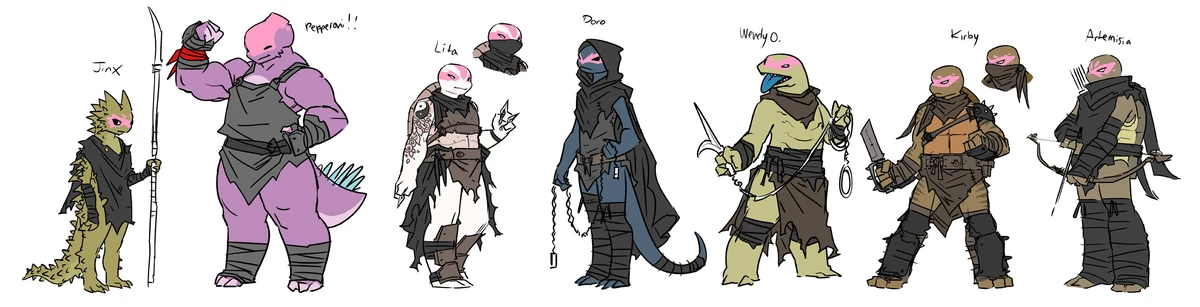 Splinter Clan (Lita's alternate future) | TMNTPedia | Fandom