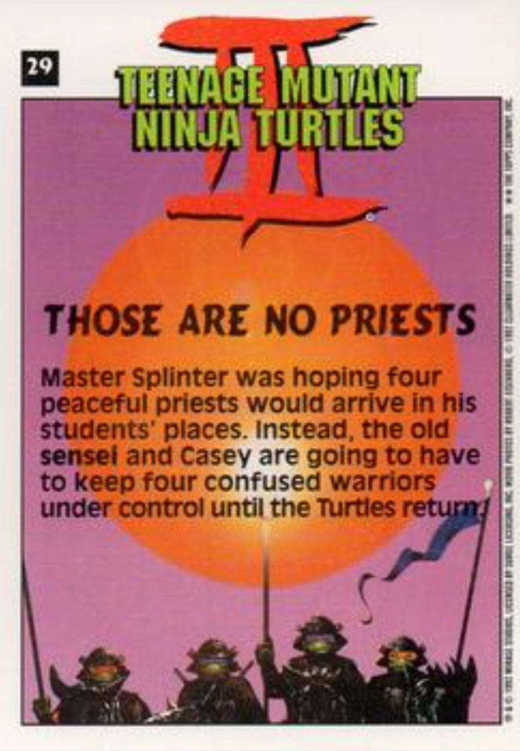 Those Are No Priests | TMNTPedia | Fandom