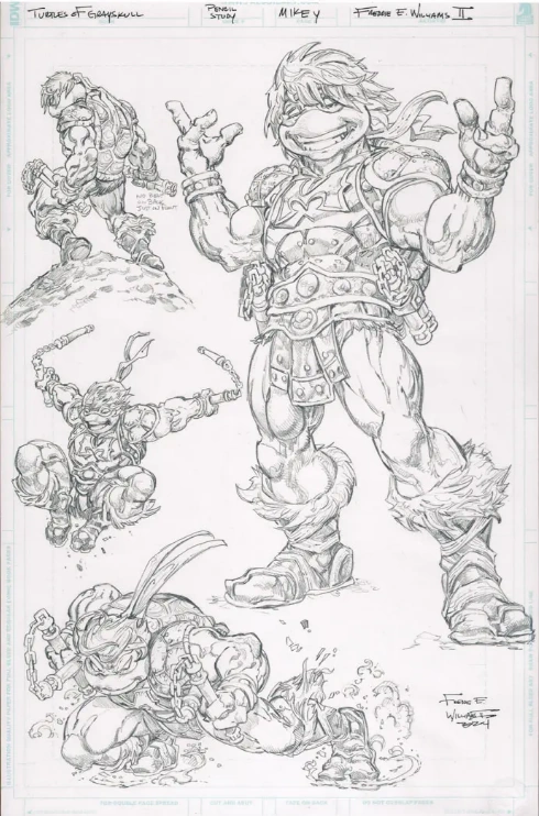 Michelangelo (Turtles of Grayskull)/Gallery | TMNTPedia | Fandom