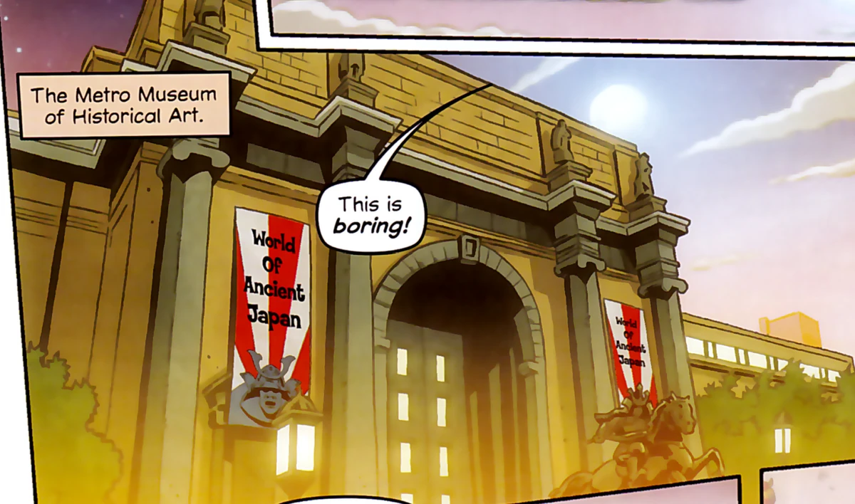 Metro Museum of Historical Art | TMNTPedia | Fandom