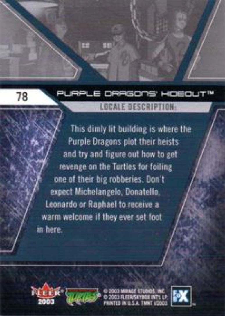 Purple Dragons’ Hideout | TMNTPedia | Fandom