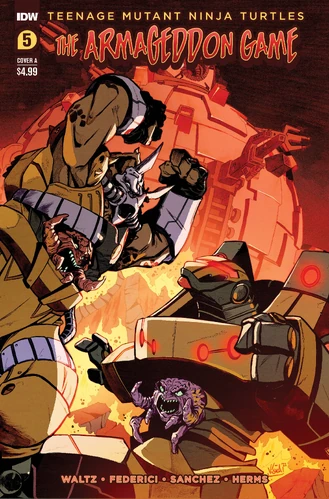 The Armageddon Game #5 | TMNTPedia | Fandom
