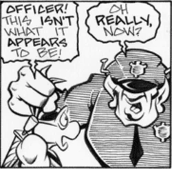 Alien Police Officer (TMNT comic strips)/Gallery | TMNTPedia | Fandom